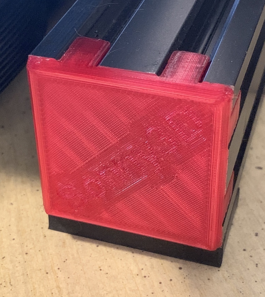 Free 3D file Ender 3 Pro Extrusion End Caps 🔚・3D printer design to ...