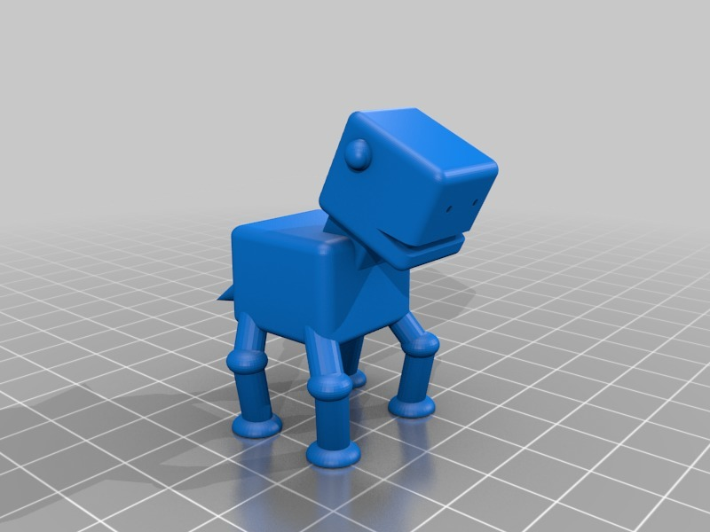 Free 3D file Simple dinosaur 🦖 ・3D printable design to download・Cults
