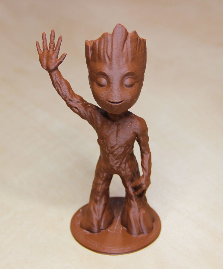 3D printing baby groot w hand touching leg・Cults