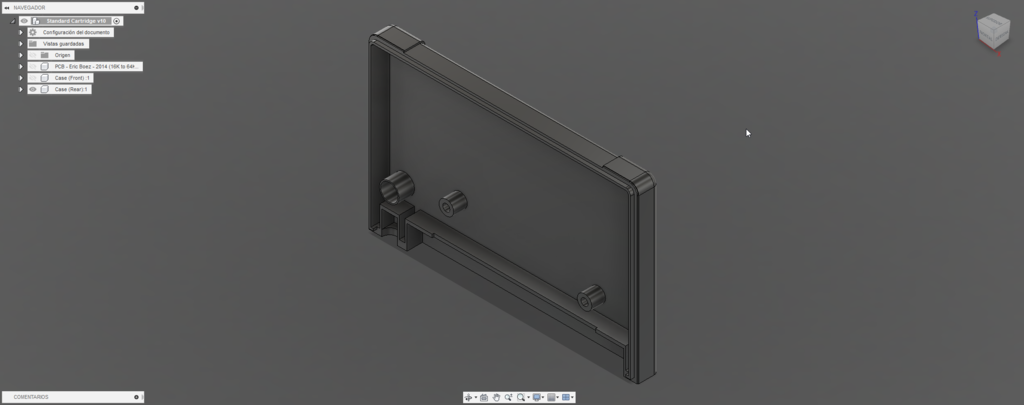 Free 3D file MSX Cartridge Case (Eric Boez PCB) 🖥️ ・Template to ...