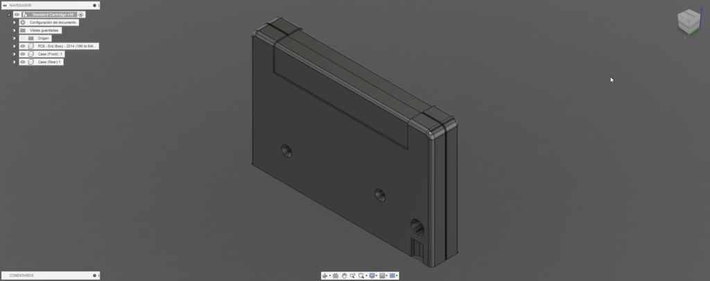 Free 3D file MSX Cartridge Case (Eric Boez PCB) 🖥️ ・Template to ...
