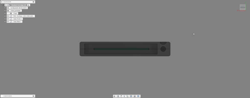 Free 3D file MSX Cartridge Case (Eric Boez PCB) 🖥️ ・Template to ...