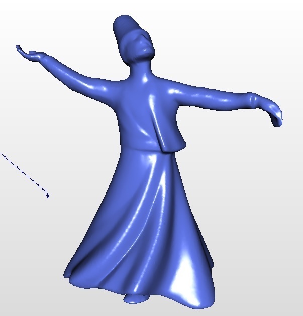 🗿 semazen whirling dervish・Free STL File for 3D printing・Cults