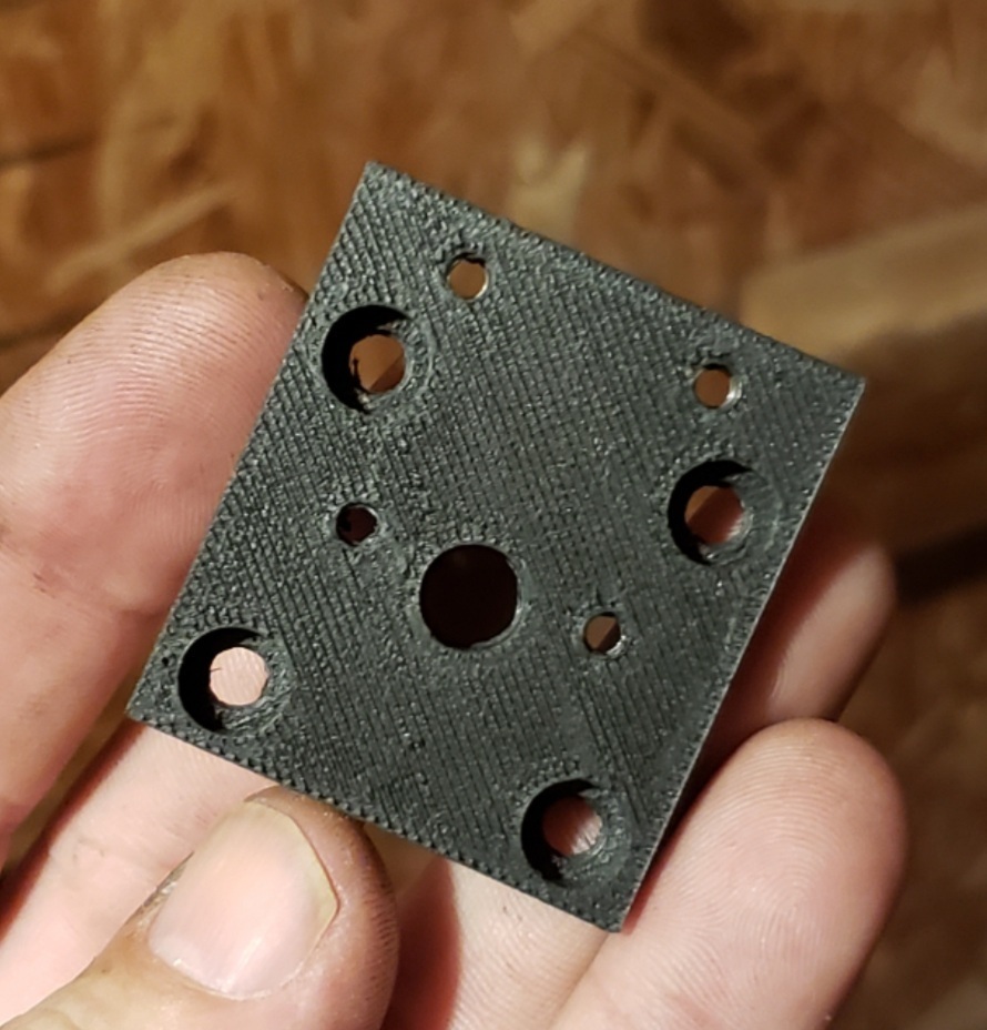 🔧 sbr12uu to cr10 base plate adapter(update)・Free 3D File for ・Cults