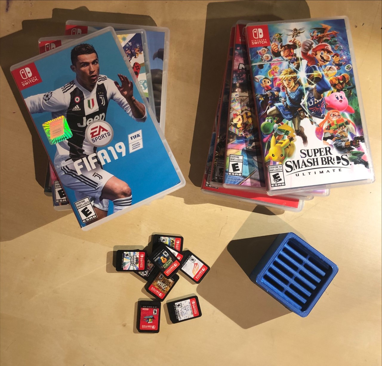 STL file Nintendo switch cartridge case 🎲 ・Template to download and 3D ...