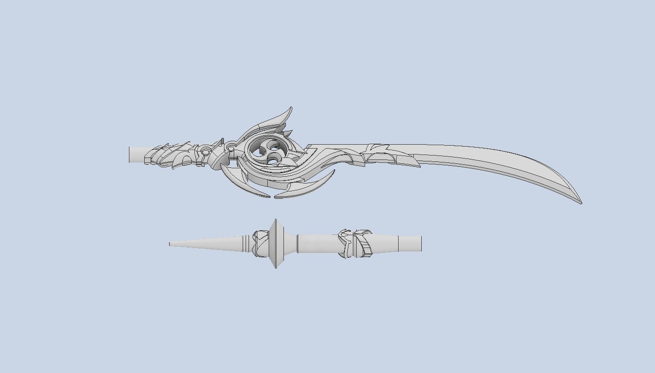 🌩️ Genshin Impact - Engulfing Lightning・ STL File for ・Cults