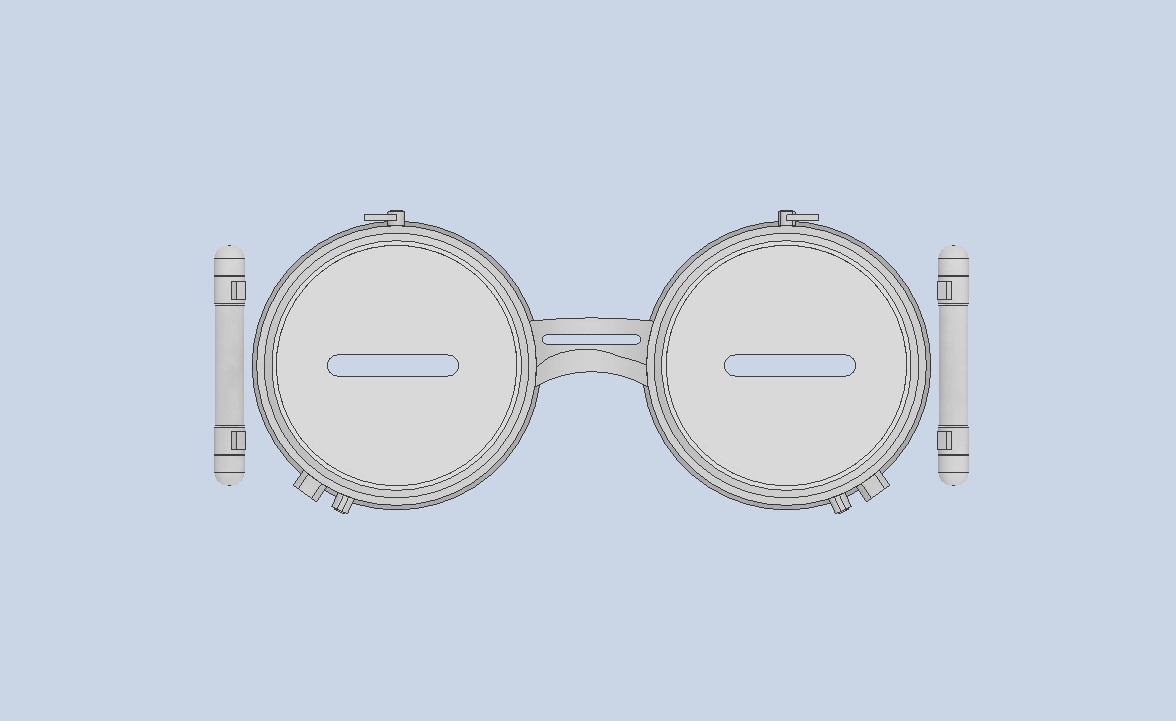 🥽 League of Legends: Arcane - Jinx Goggles・ STL File for ・Cults