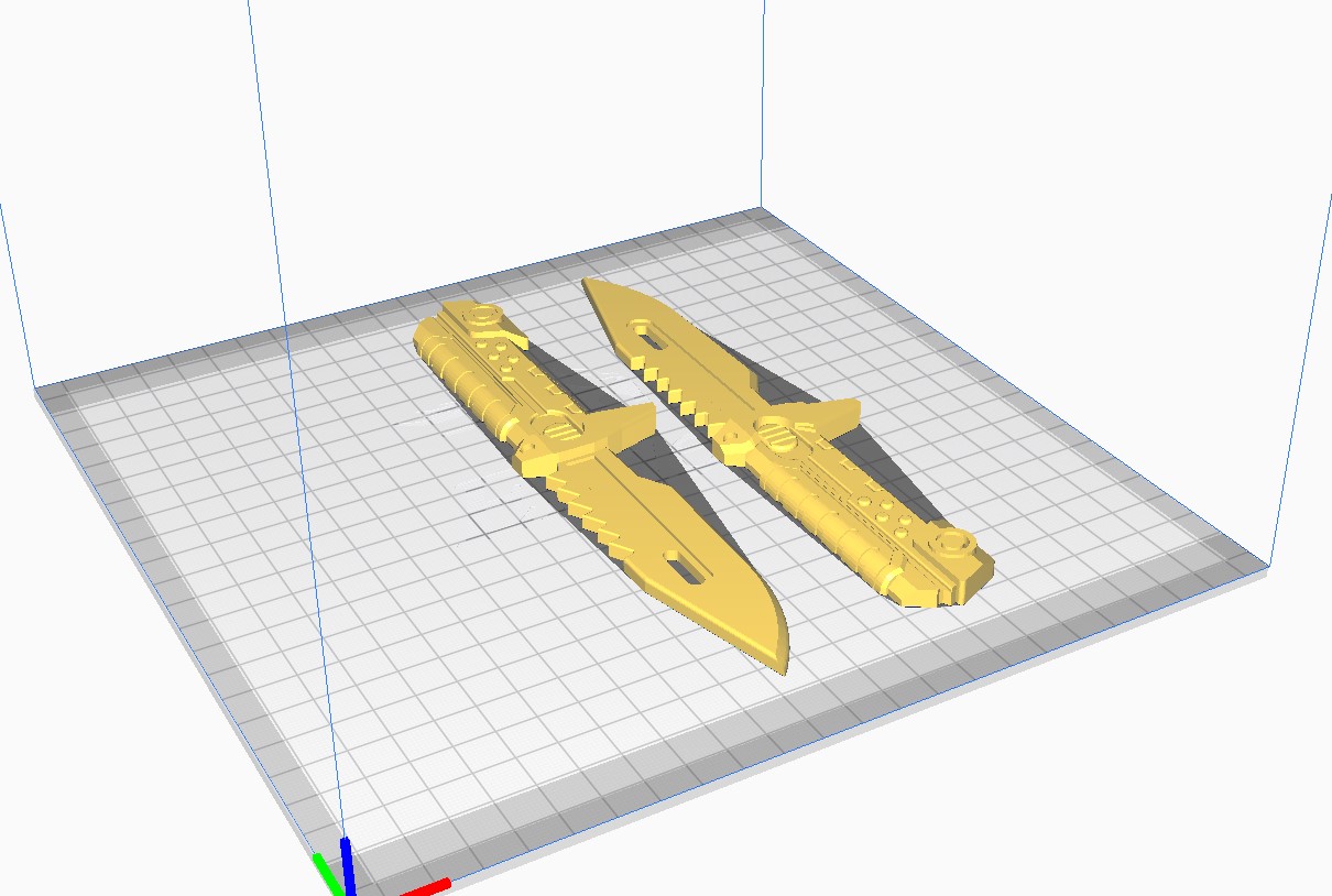 STL file Valorant - Blast X Polymer Knifetech Coated Knife 🔪 ・3D print ...