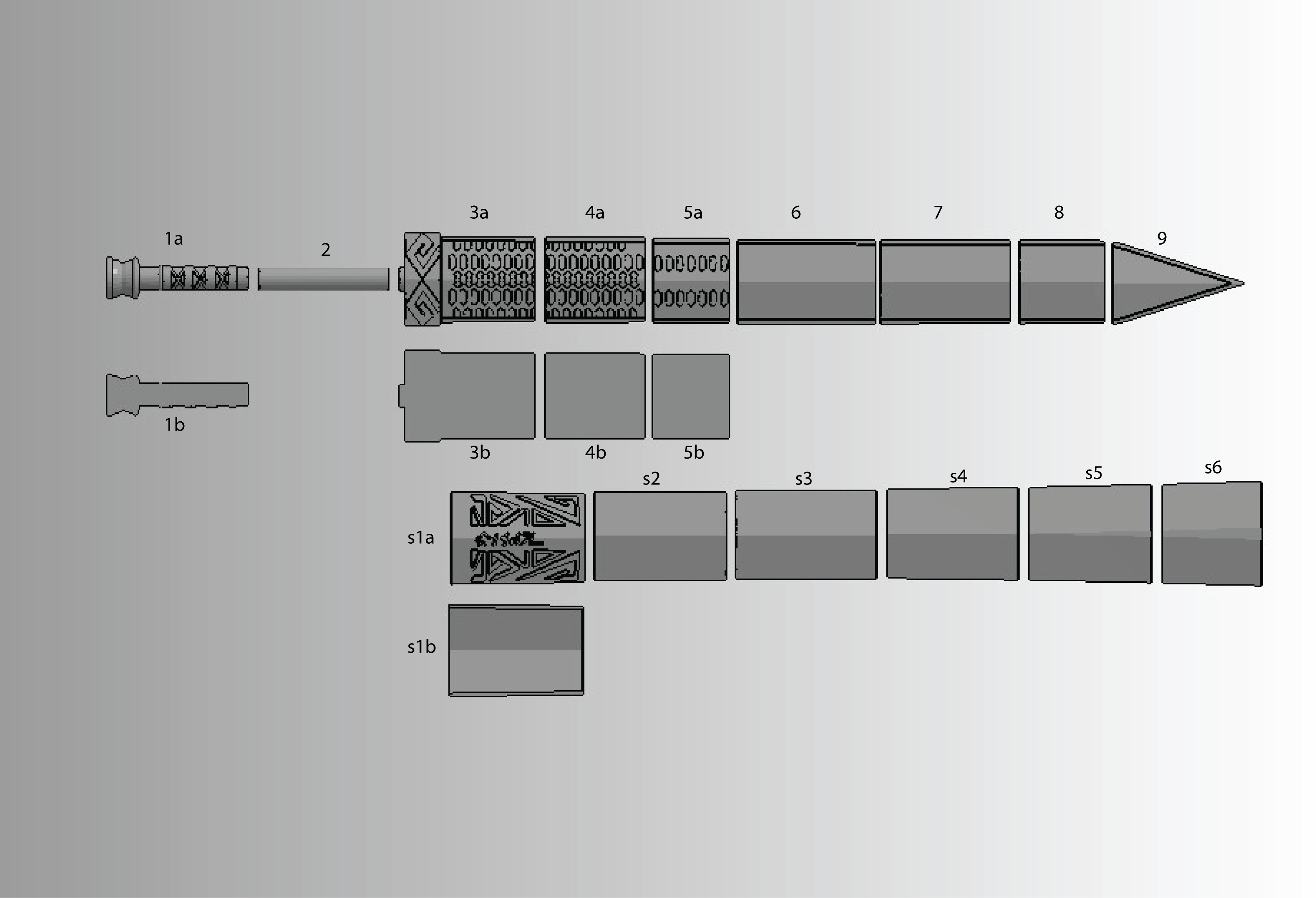 🗡️ Arknights - Dusk Sword・ STL File for ・Cults