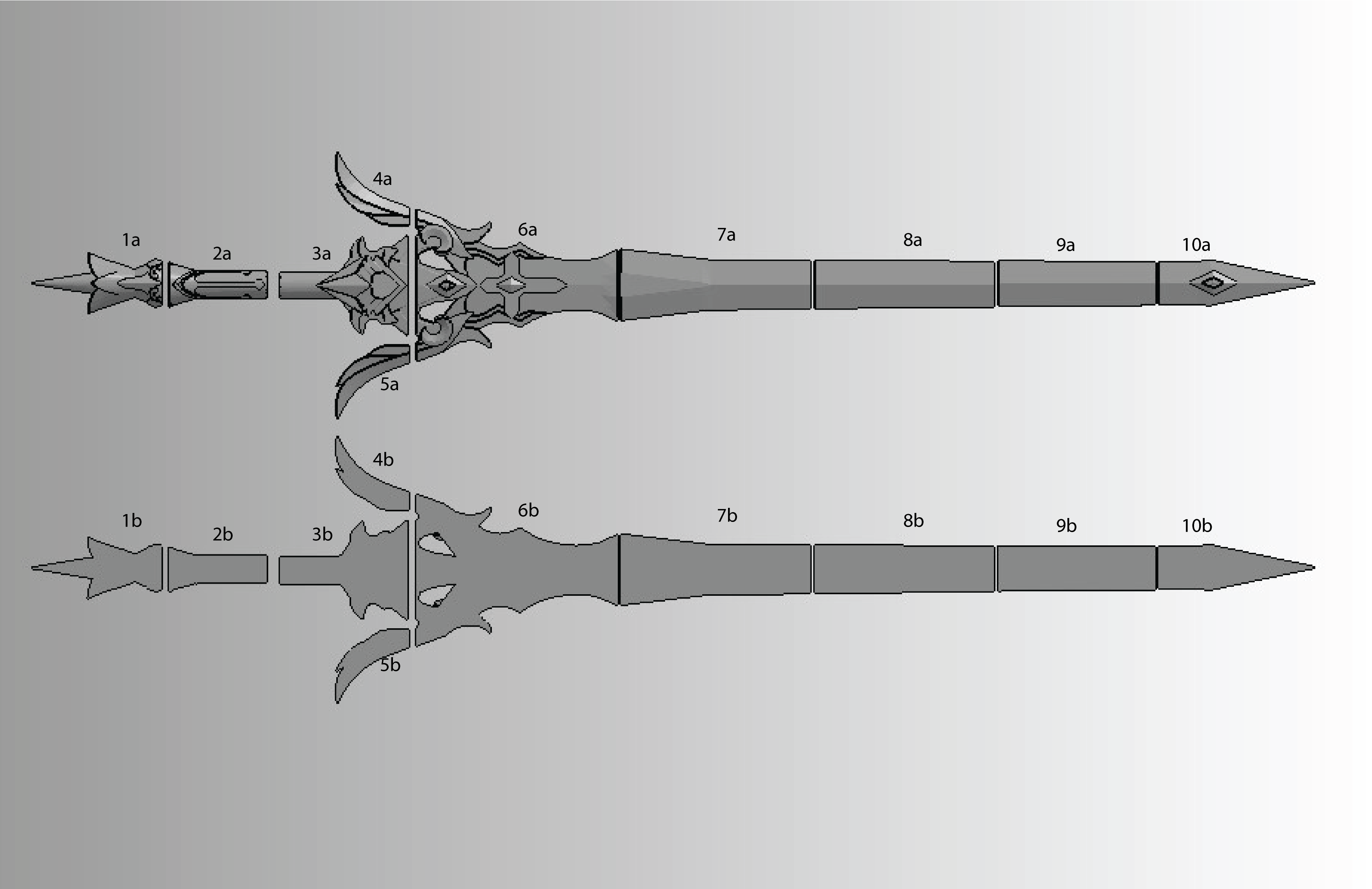 STL file Genshin Impact - Freedom-Sworn 🗡️ ・3D printer model to ...