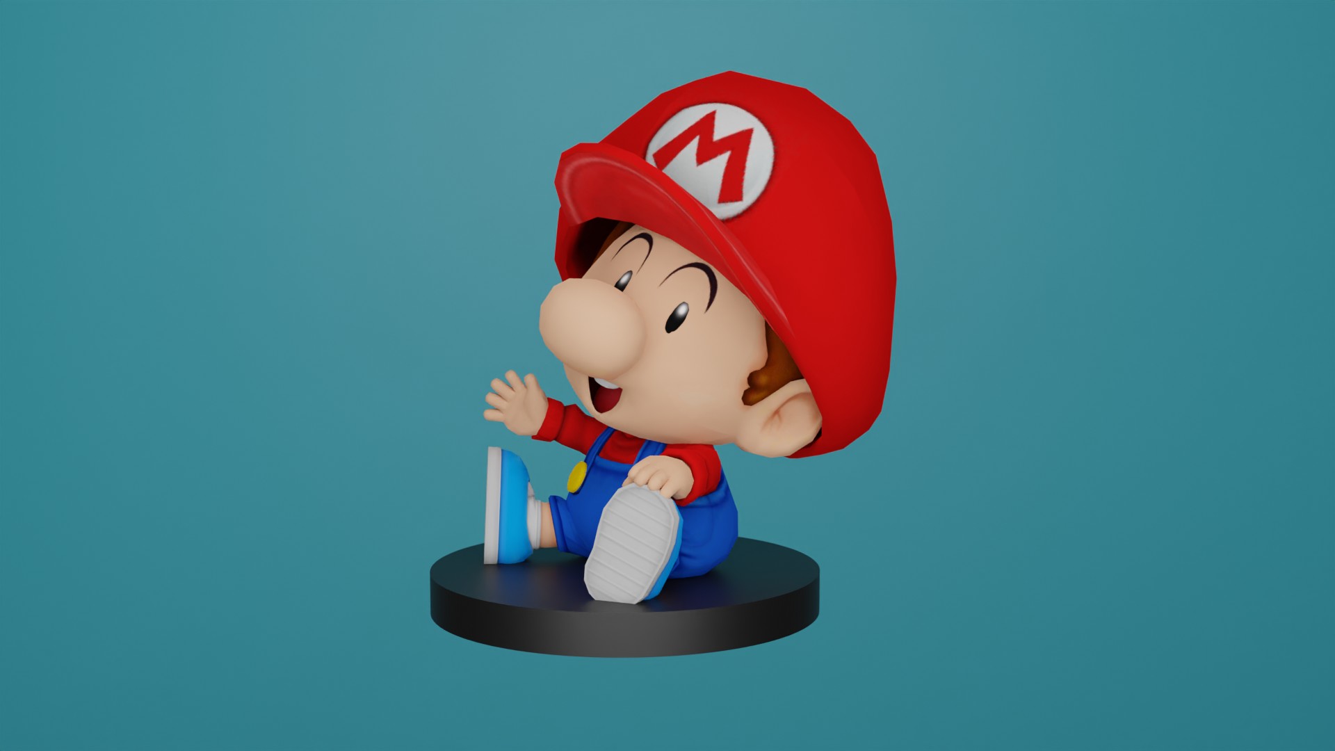 STL file BABY MARIO 👶 ・3D printable model to download・Cults