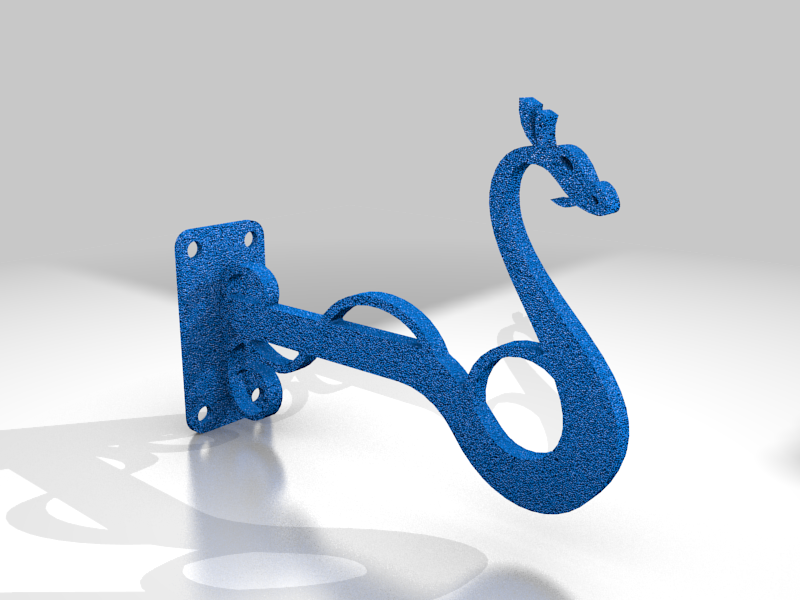 Free 3D file Dragon Hook 🐉 ・3D print design to download・Cults