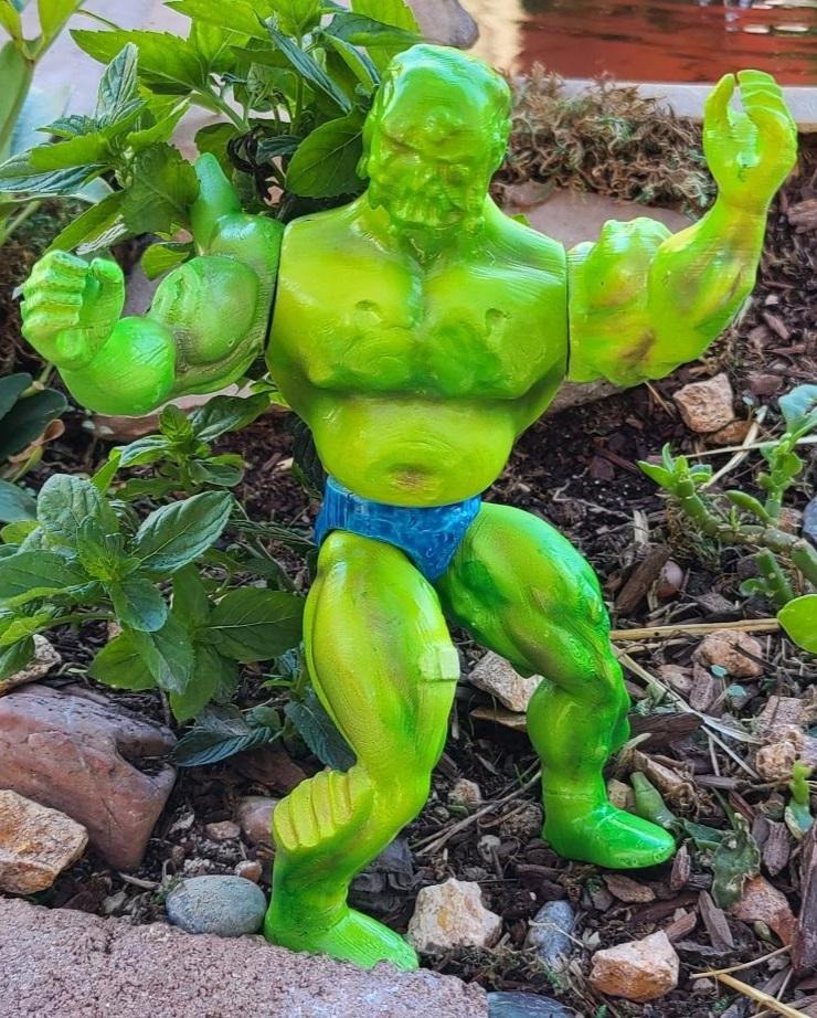 🎲 Sludge-Man Original Action Figure・ 3D File for ・Cults