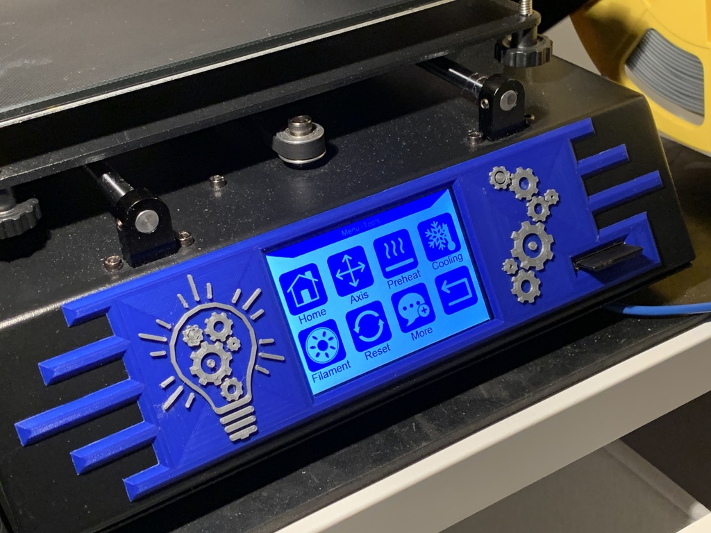 Free 3D file AnyCubic Mega (S) faceplate 🔧・3D printing model to ...