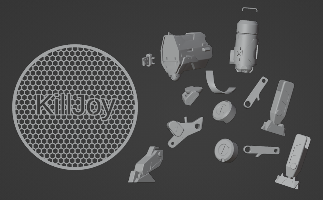 🚗 VALORANT - KillJoy Turret ability model, figurine, cosplay prop・ STL ...
