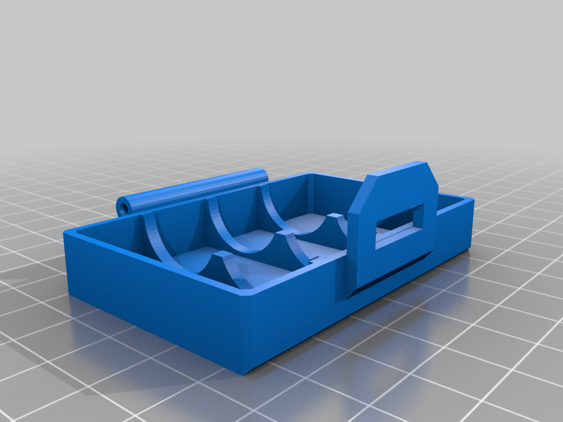 🔋 Battery case for 18650 and 18500 cells・Free 3D File for ・Cults