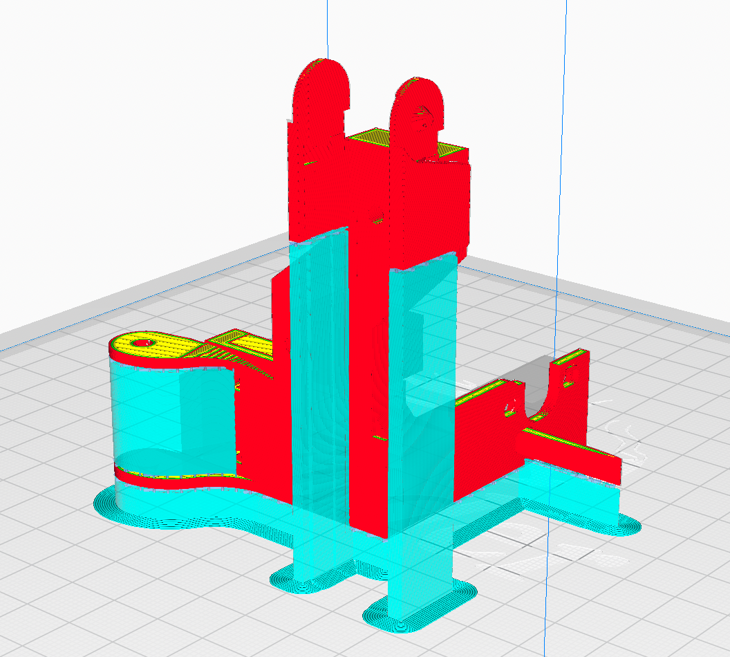 3D print Ender 3 - Cable Chain upgrade bracket mount - Extruder and ...