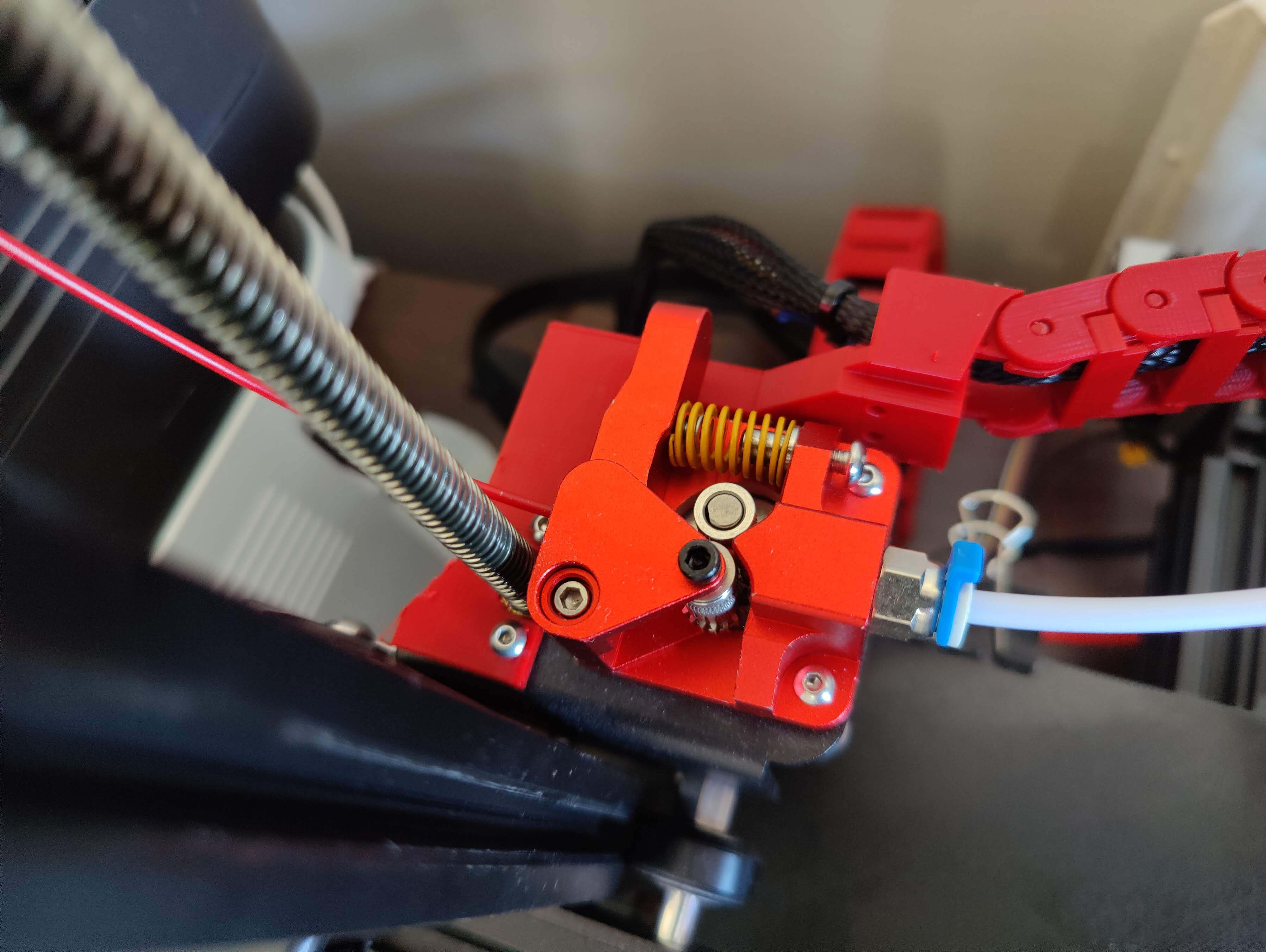 3D print Ender 3 - Cable Chain upgrade bracket mount - Extruder and ...