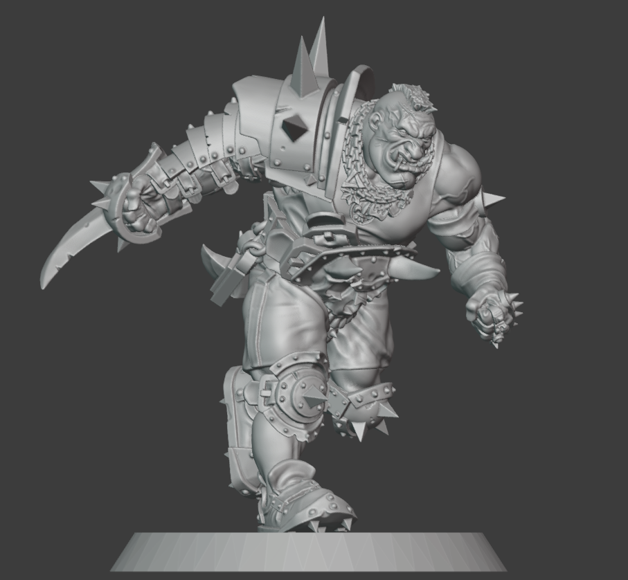 Fichier STL FANTASY FOOTBALL OGRE STAR PLAYER 🏈 ・Modèle imprimable en ...