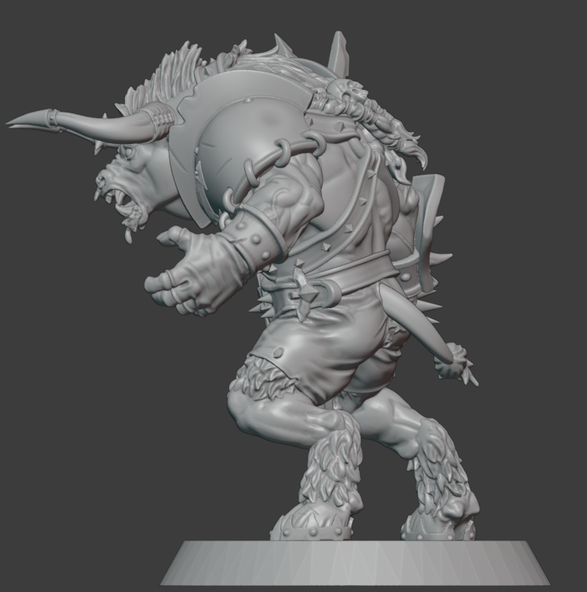 🏈 FANTASY FOOTBALL MINOTAUR STAR PLAYER・ STL File for ・Cults