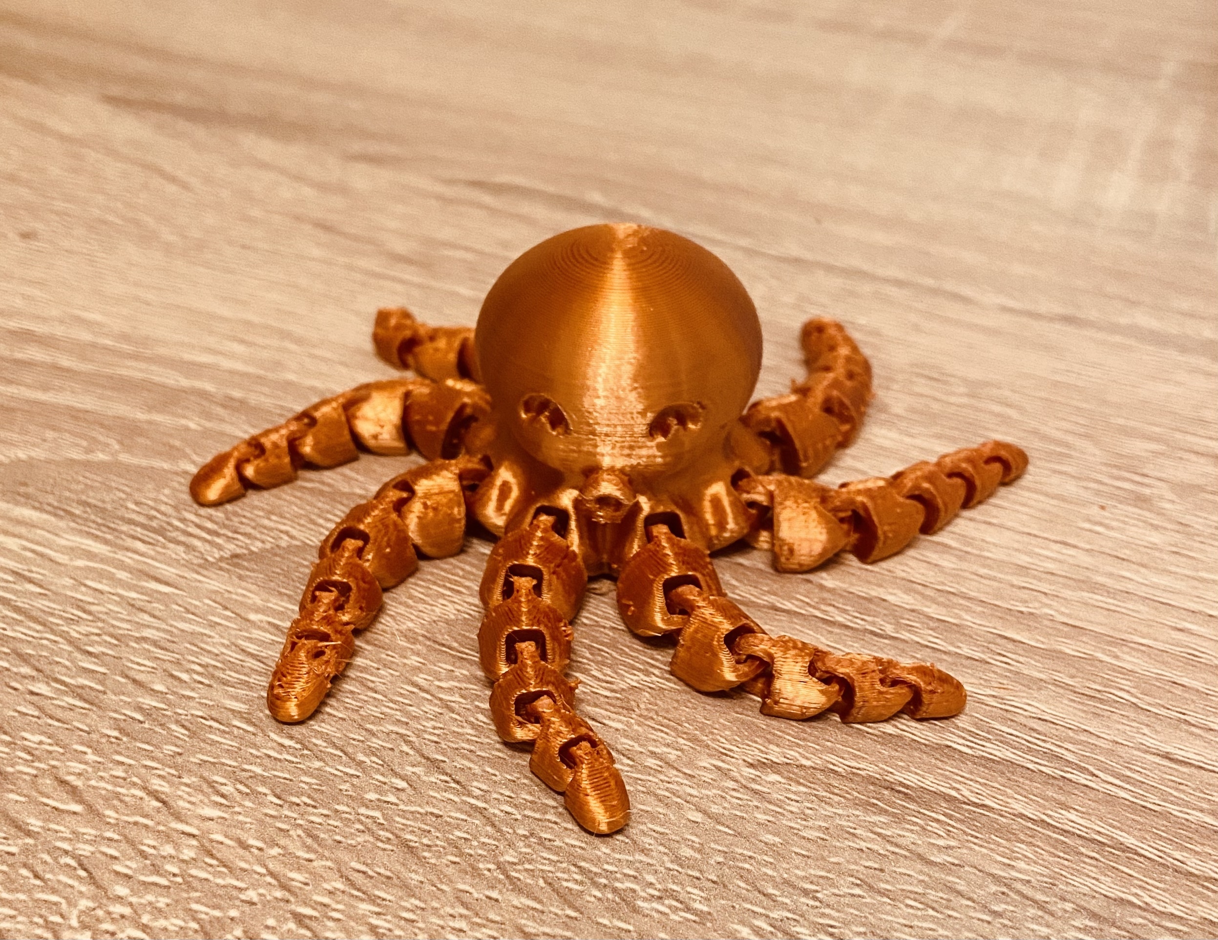 3D printable Cute Mini Octopus・Cults
