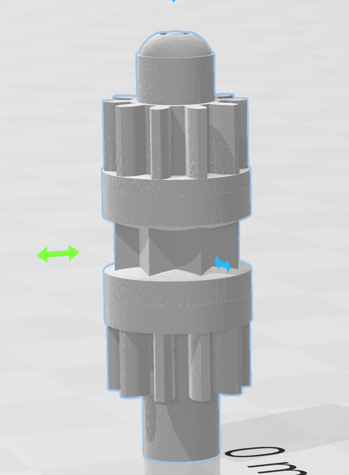 Free 3D file DS (Double Shaft) bit, Unite/Rush version. 🧸 ・3D print ...