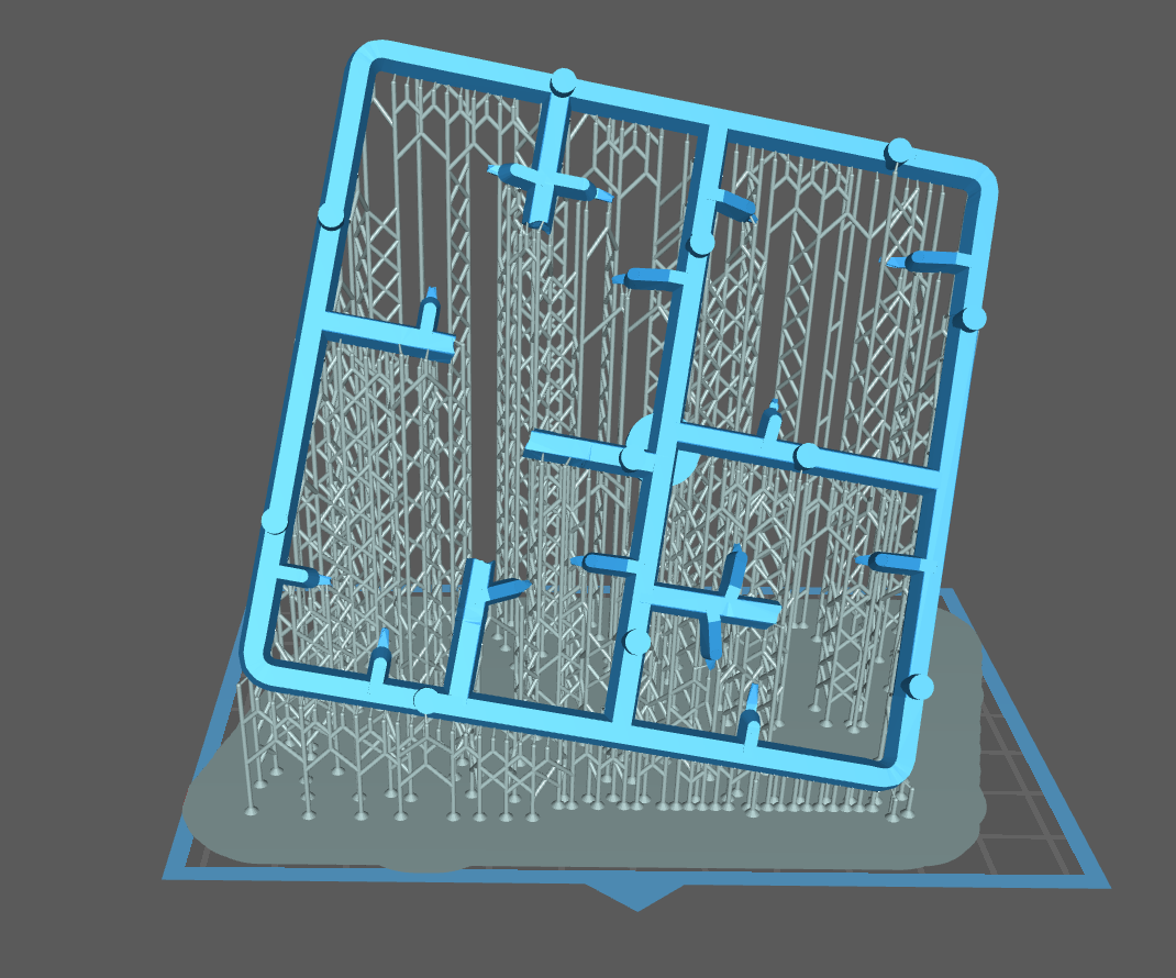 🎲 SPRUE, 28mm, heroic scale, presupported・Free STL File for ・Cults