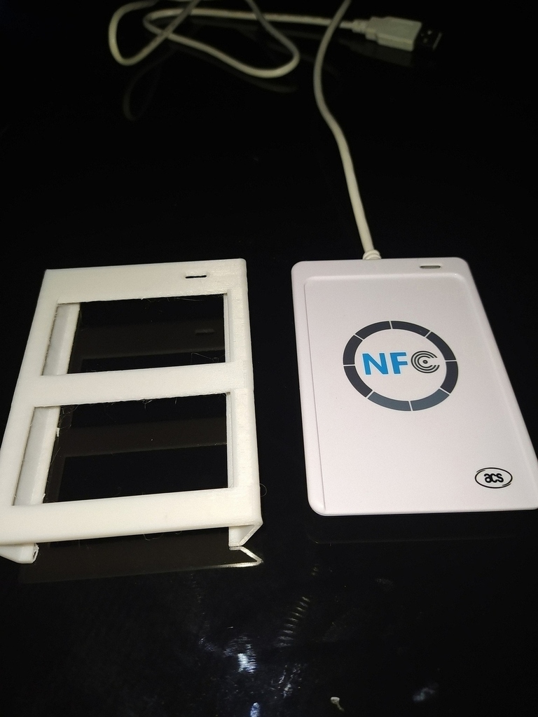 📱 ACR122u Cover・free 3D file for ・Cults