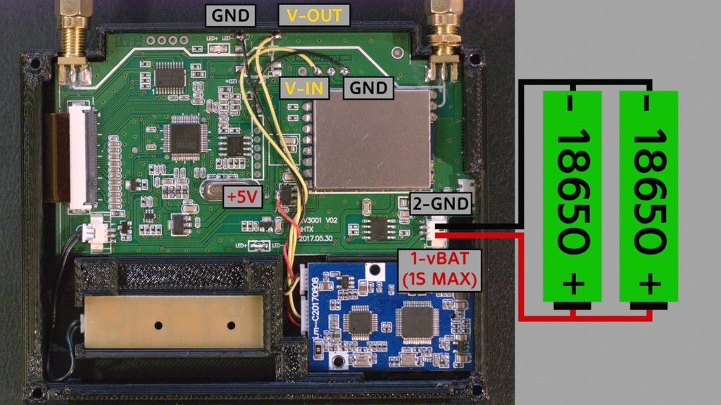 3D file DYI FPV Portable Screen(Eachine VR006,Eachine ProDVR,TBS Tango2 ...