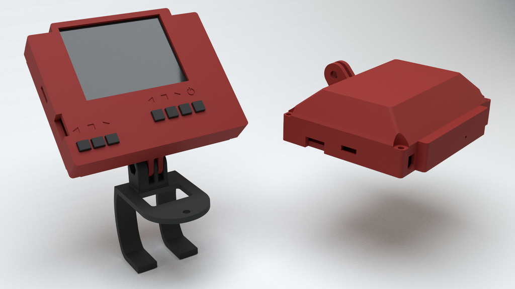 3D file DYI FPV Portable Screen(Eachine VR006,Eachine ProDVR,TBS Tango2 ...