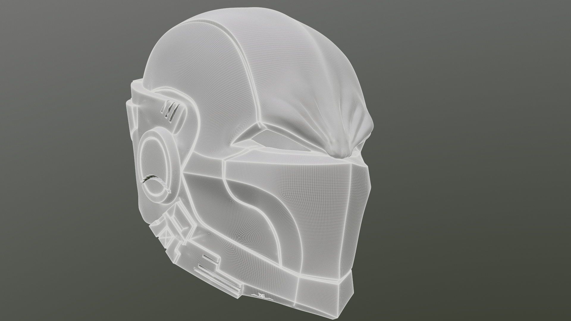 STL file RED HOOD HELMET MASK 🪖 (OBJ and 3MF)・3D print model to ...