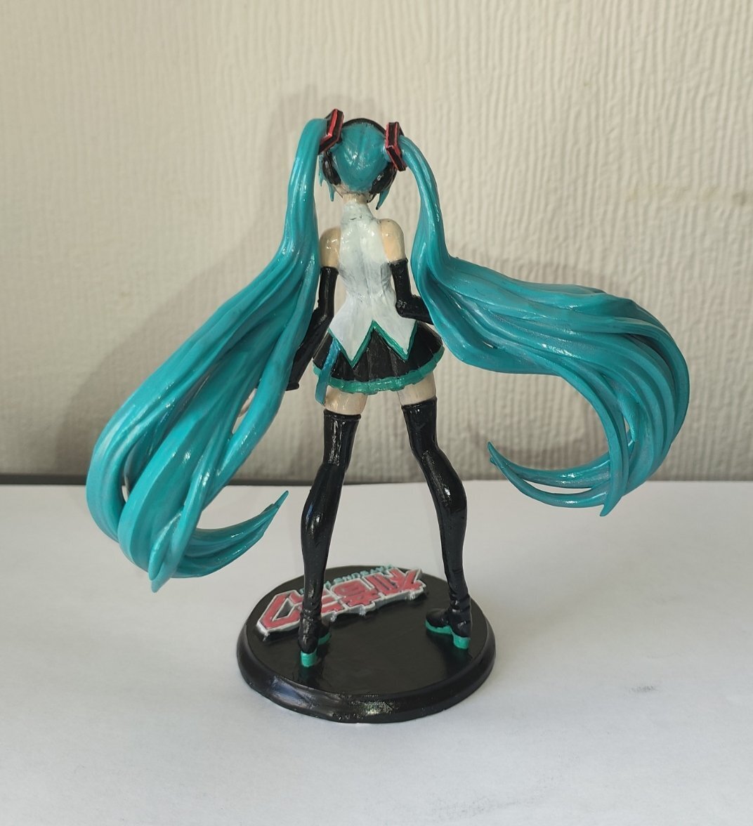 3D printable Miku Hatsune - Vocaloid - Anime Fanart Toy・Cults