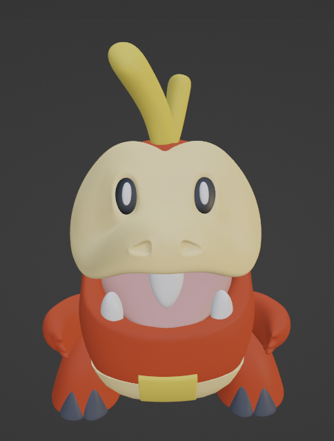 STL file Fuecoco Pokemon 🐉 ・3D printing idea to download・Cults