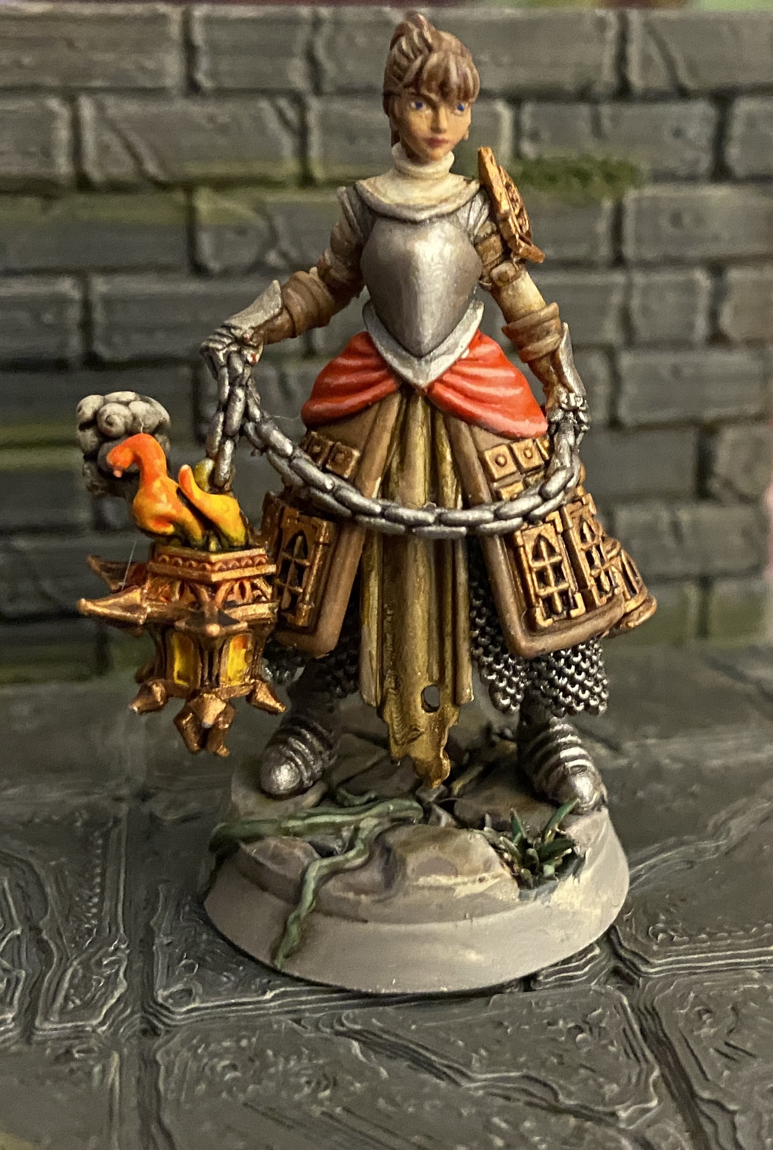 3D print Adventurer - Female Cleric • made with Elegoo Mars 2 Pro・Cults