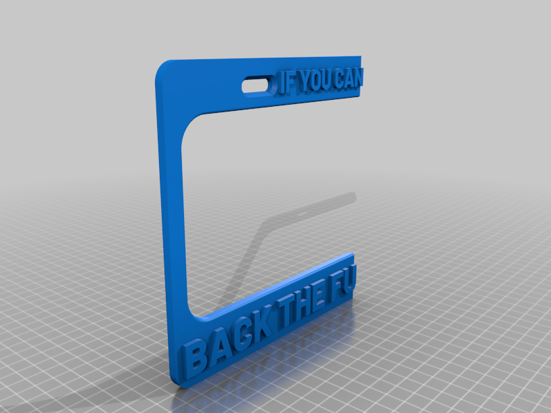 Free 3D file Plate Cover 🚗 ・3D printable model to download・Cults