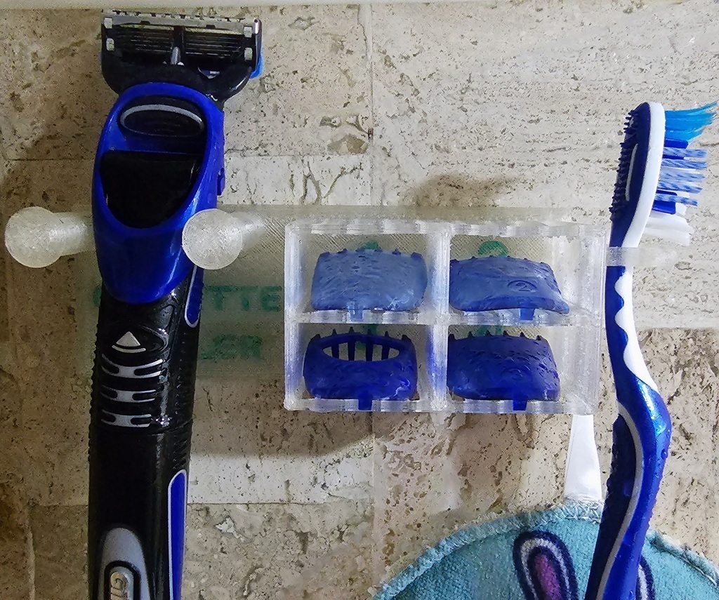Archivo 3D gratis Gillette Styler Shower Holder 🚿 ・Plan para descargar ...