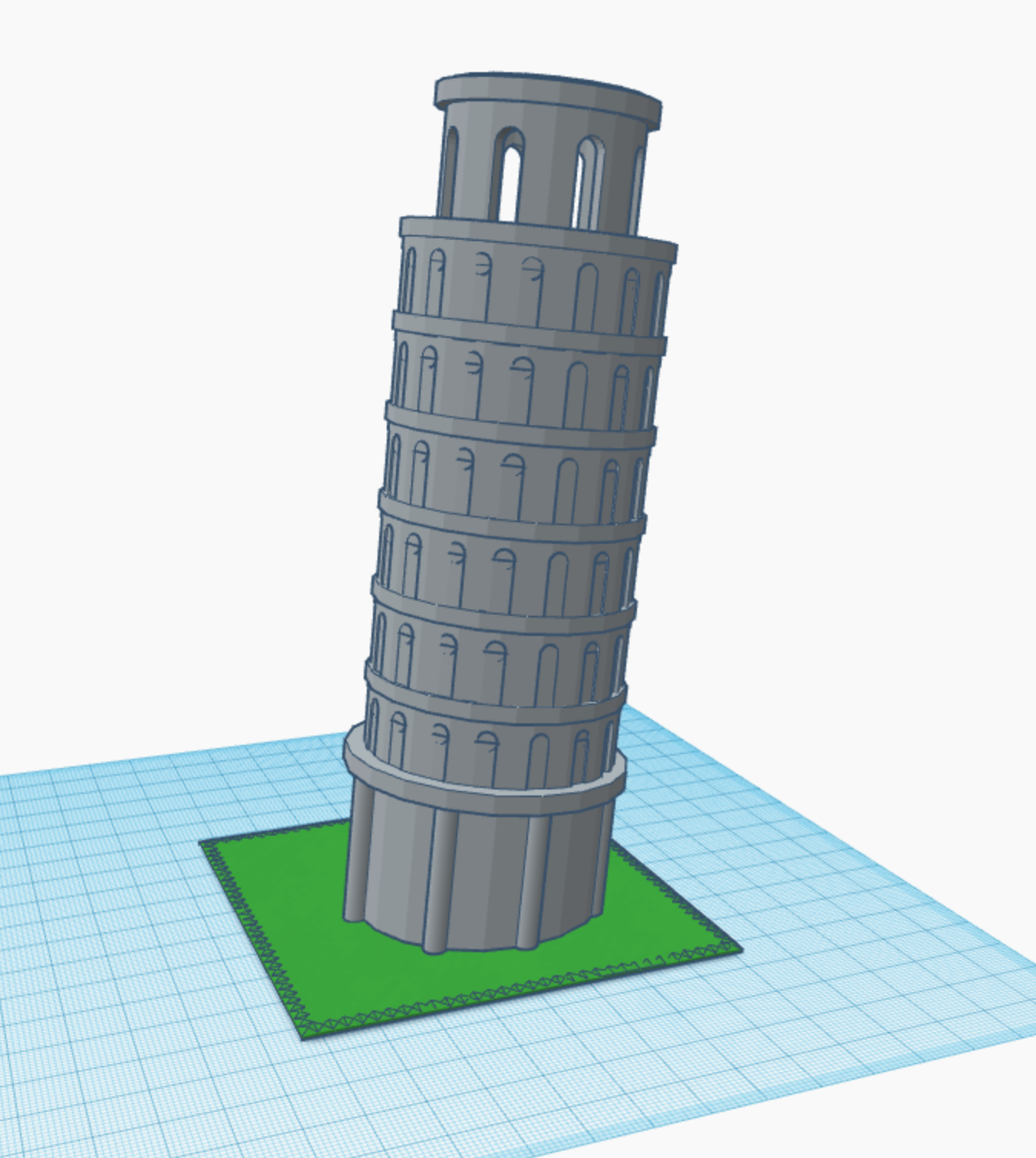 🏗️ Leaning Tower of Pisa・Free STL File for ・Cults