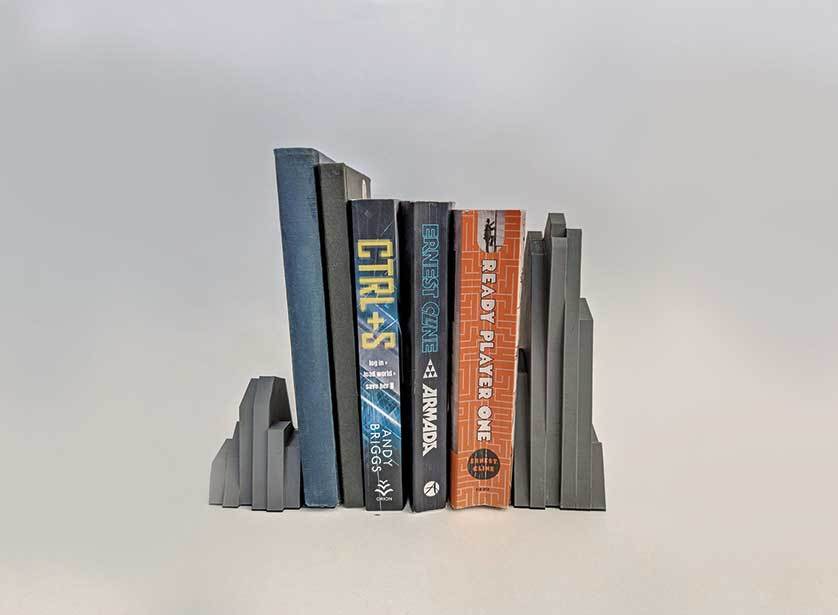 ⛰️ Mountain Bookends - decoration・Free 3D File for ・Cults