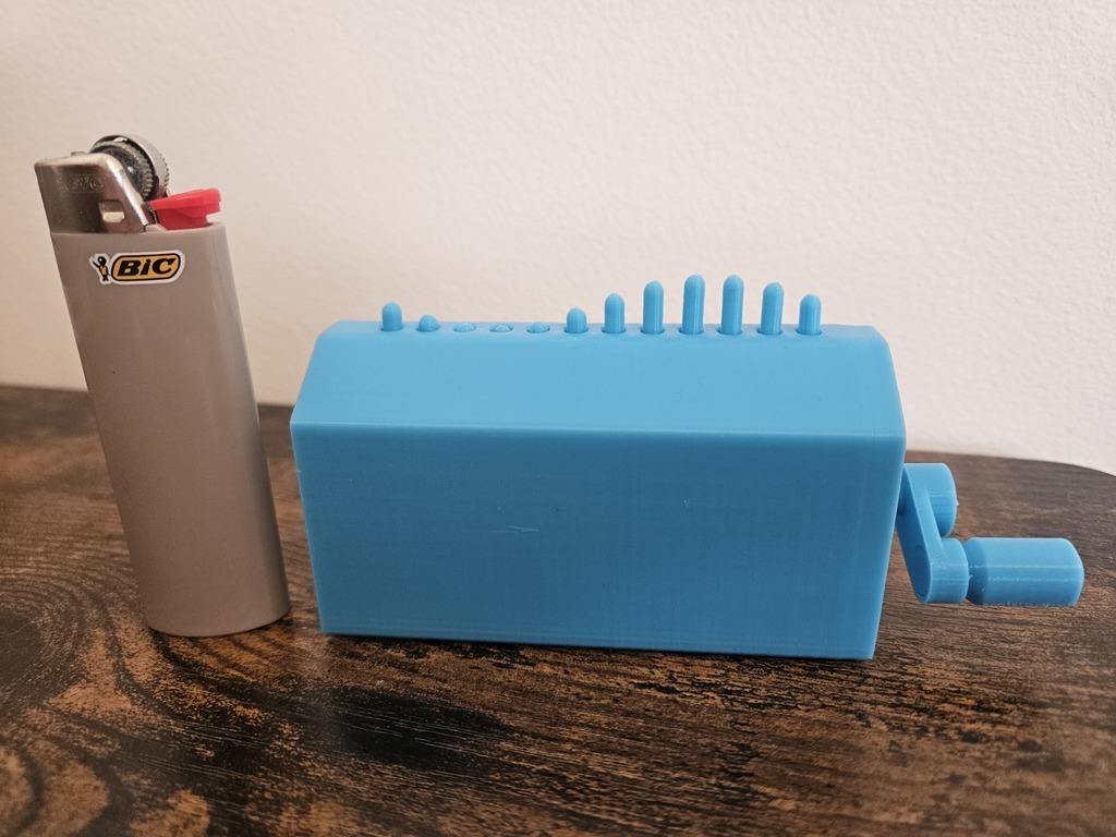 🌊 Sine Wave Desktop Crank Toy・Free 3D File for ・Cults