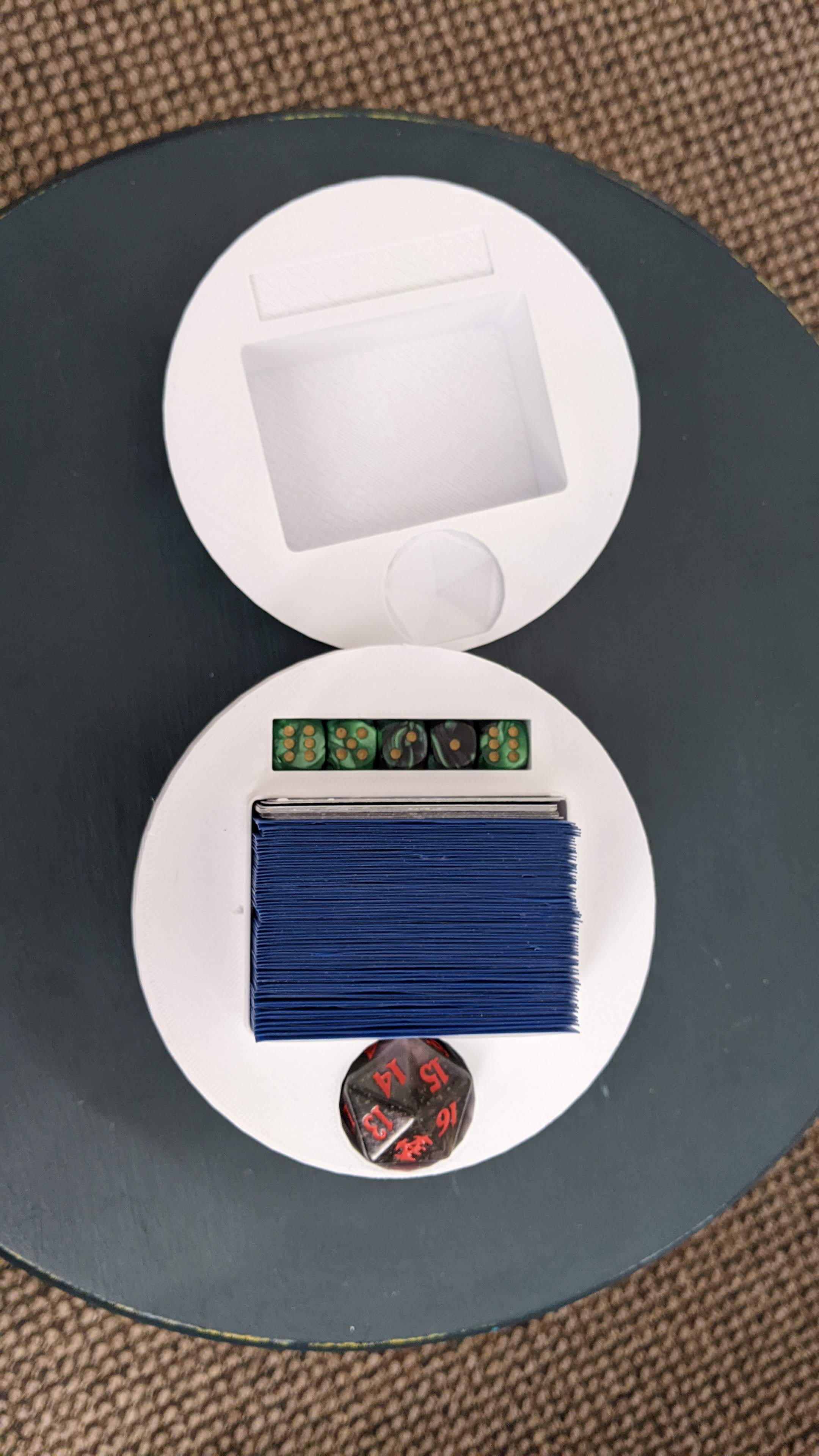 🔮 Crystal Ball Deck Box - MTG・ STL File for ・Cults