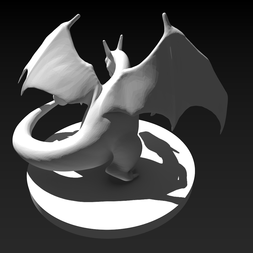 OBJ file charizard 🐉 ・Model to download and 3D print・Cults