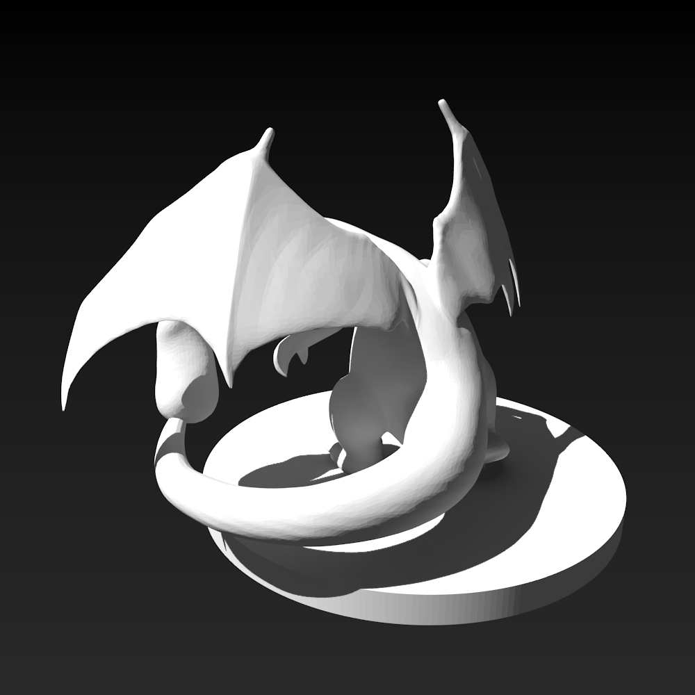 OBJ file charizard 🐉 ・Model to download and 3D print・Cults