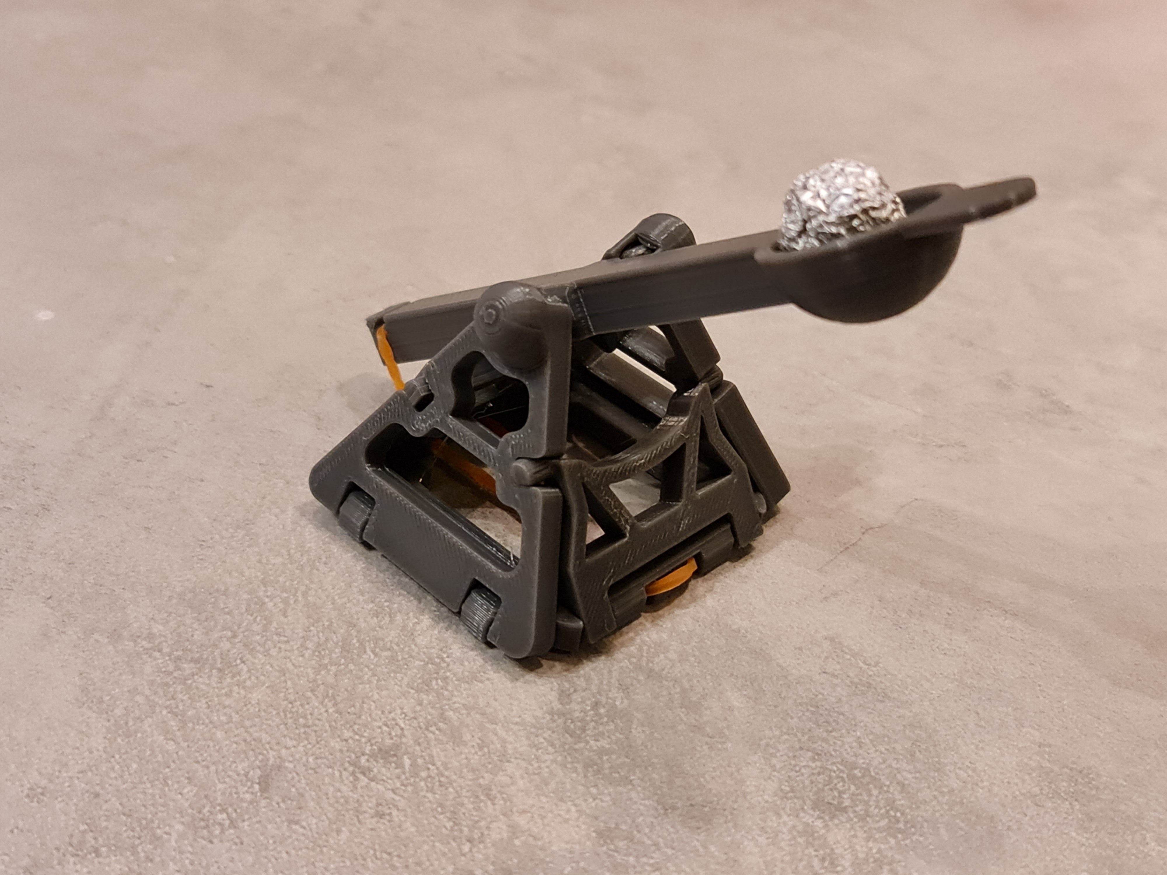 STL file Catapult - Print in Place 📱 ・3D printer design to download・Cults