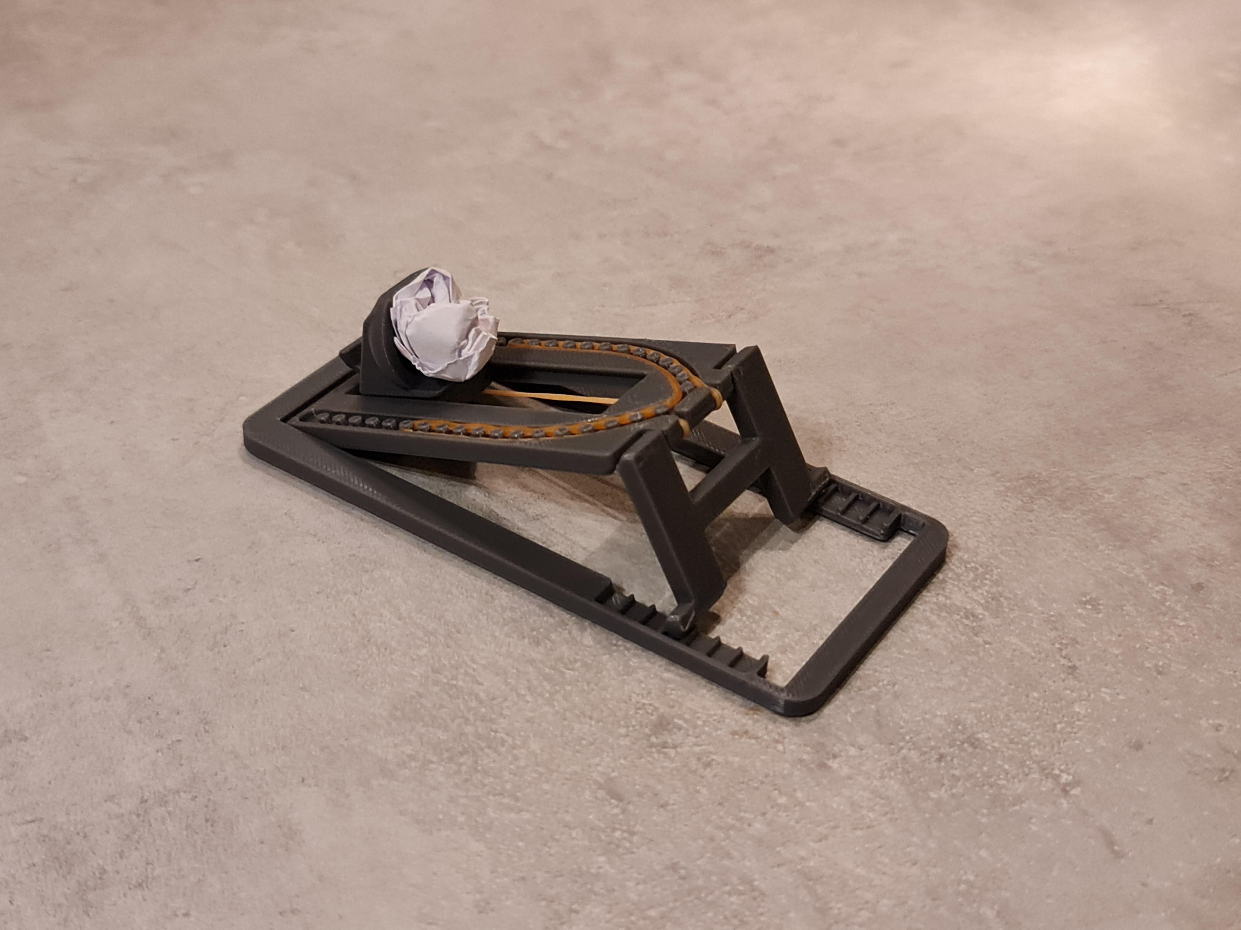 STL file Catapult - Print in Place 📱 ・3D printer design to download・Cults