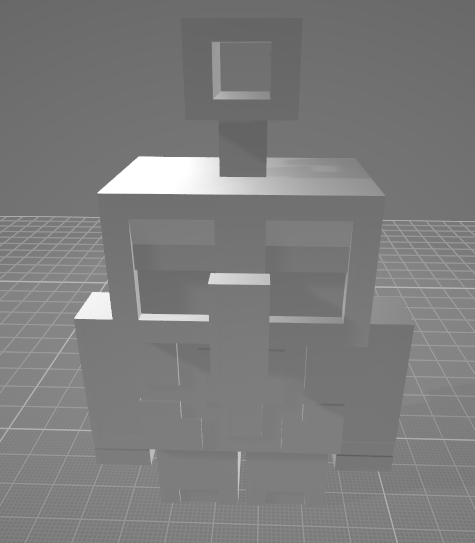 👹 Copper golem minecraft・ STL File for ・Cults