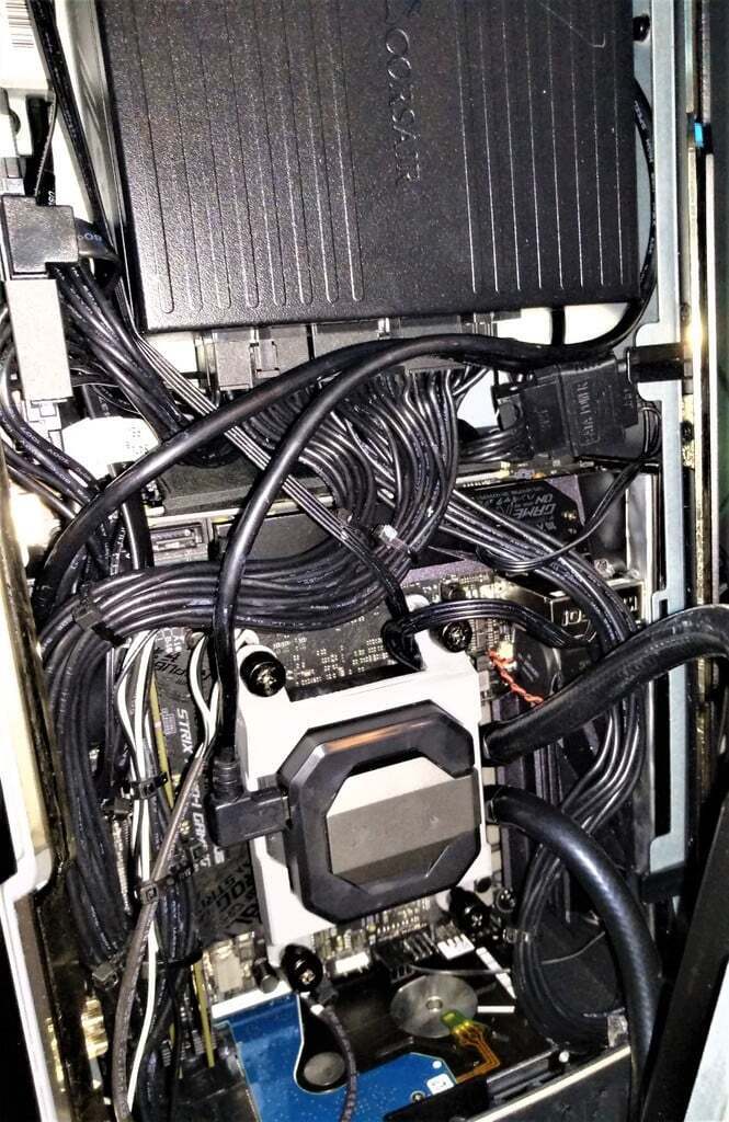 3D print Corsair H100i AMD CPU Adapter AM3/AM4・Cults