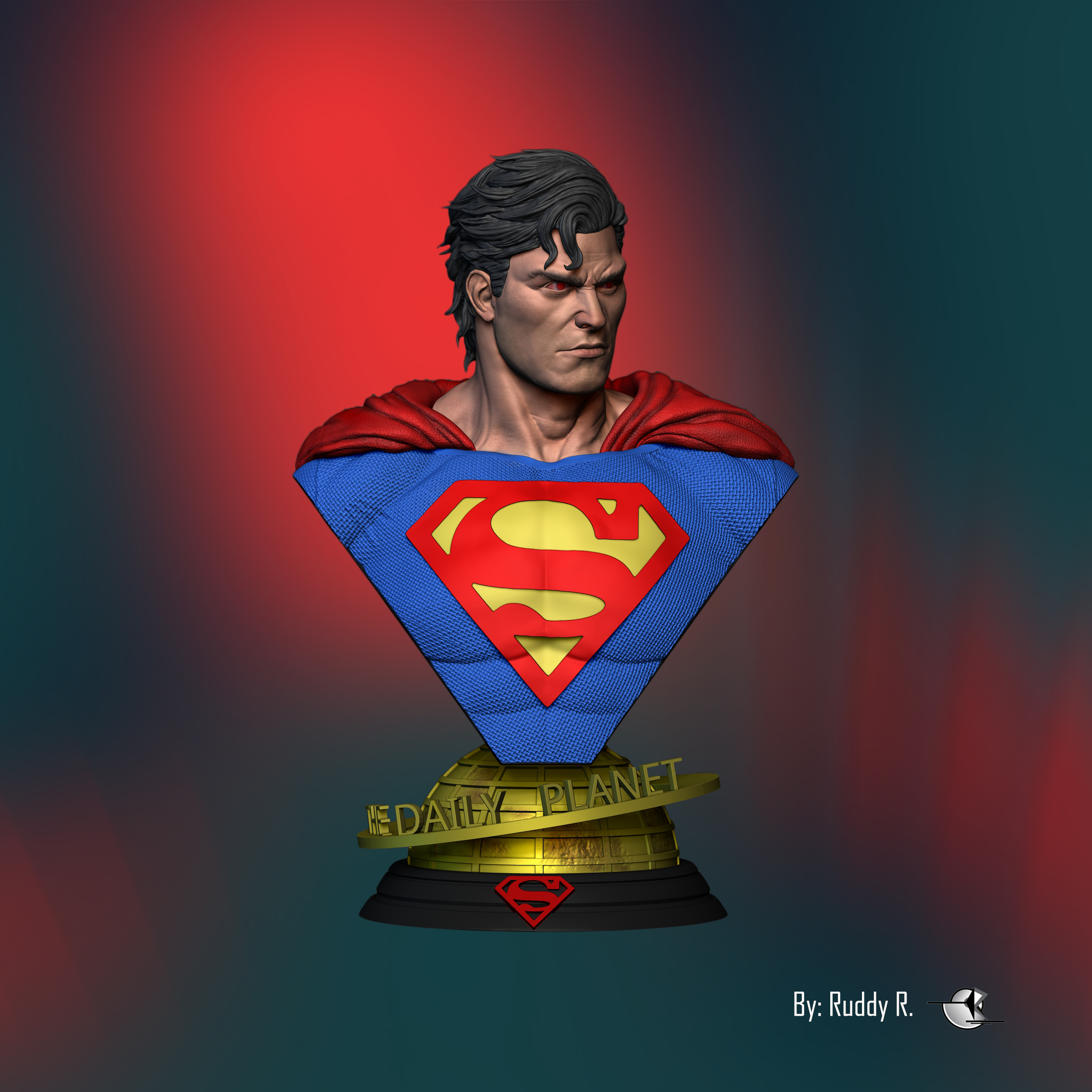 🦸‍♂️ Superman・ 3D File for ・Cults