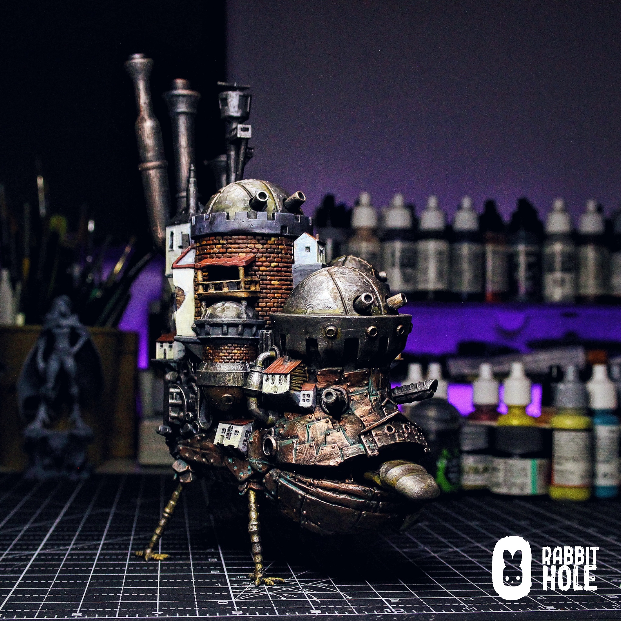 3D printed Howl's Moving Castle • made with Phrozen Sonic Mighty 4K・Cults