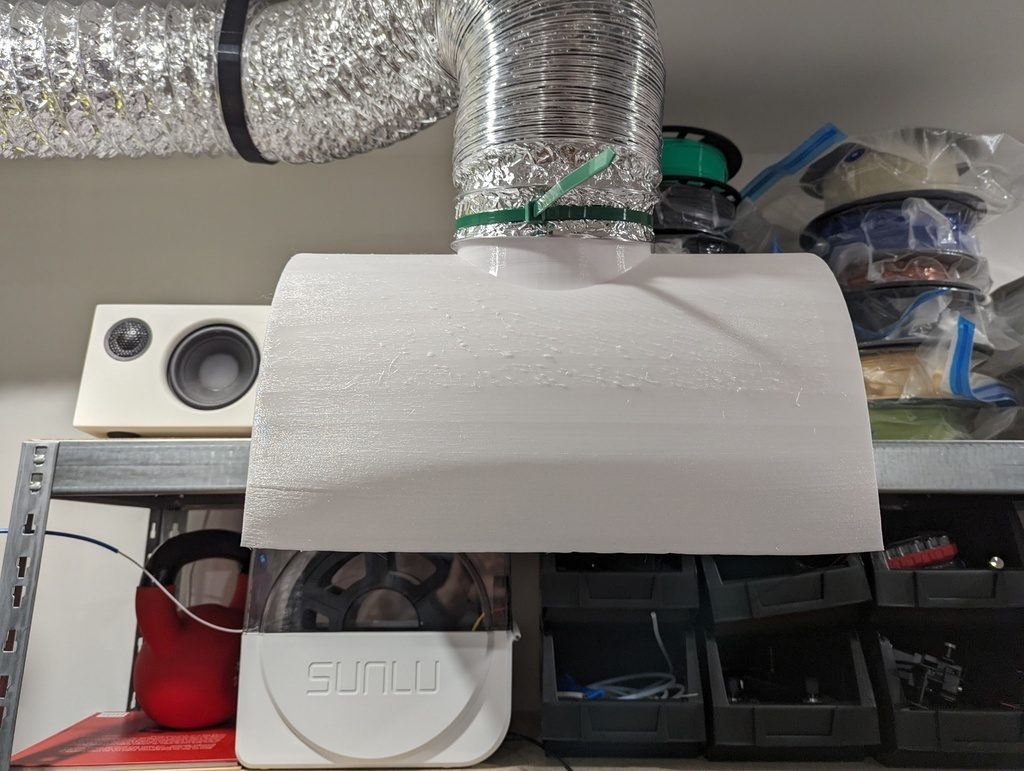 🧑‍🔧 Exhaust Air duct / pipe 150mm funnel / cone / hood・Free 3D File for ...