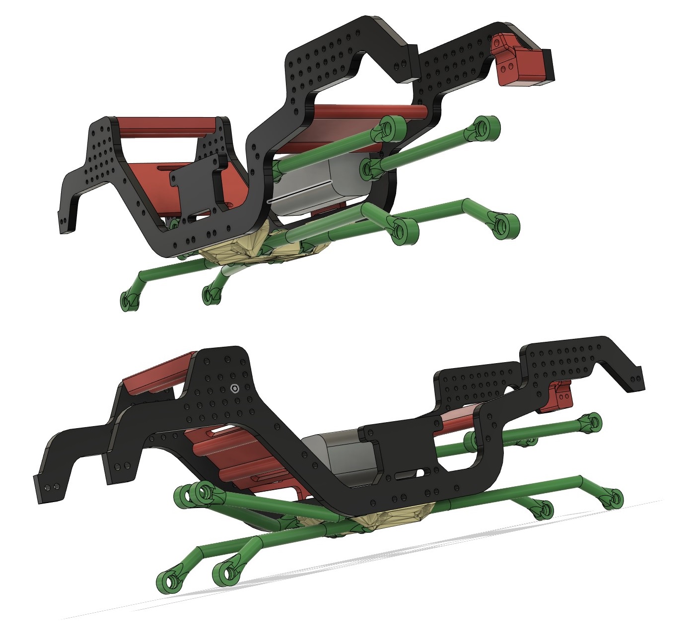 👽 PUMA Chassis - SCX24 LCG Kit・ STL File for ・Cults